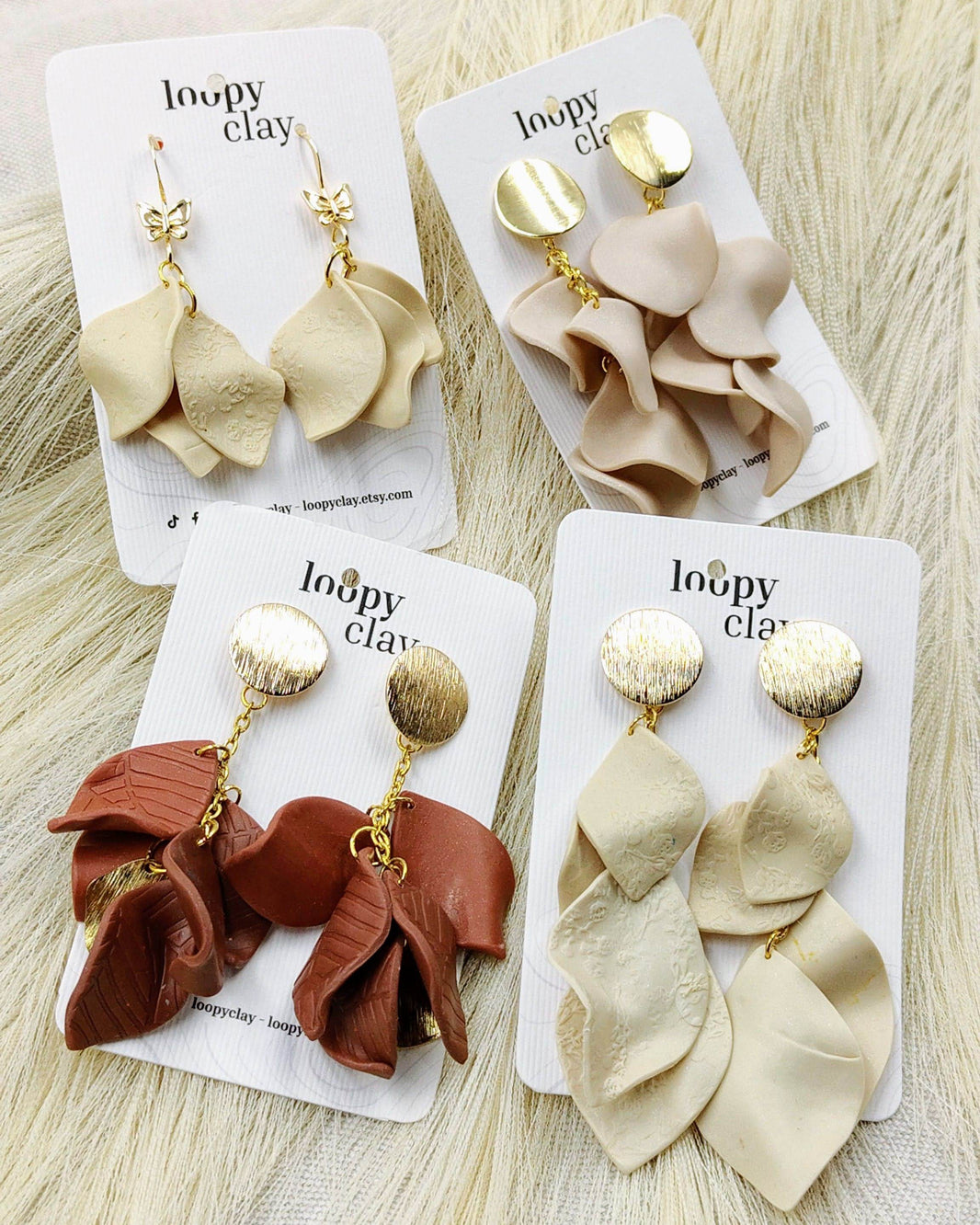 Loopy clay - Creazioni e accessori artigianali - clay earrings – Loopy Clay